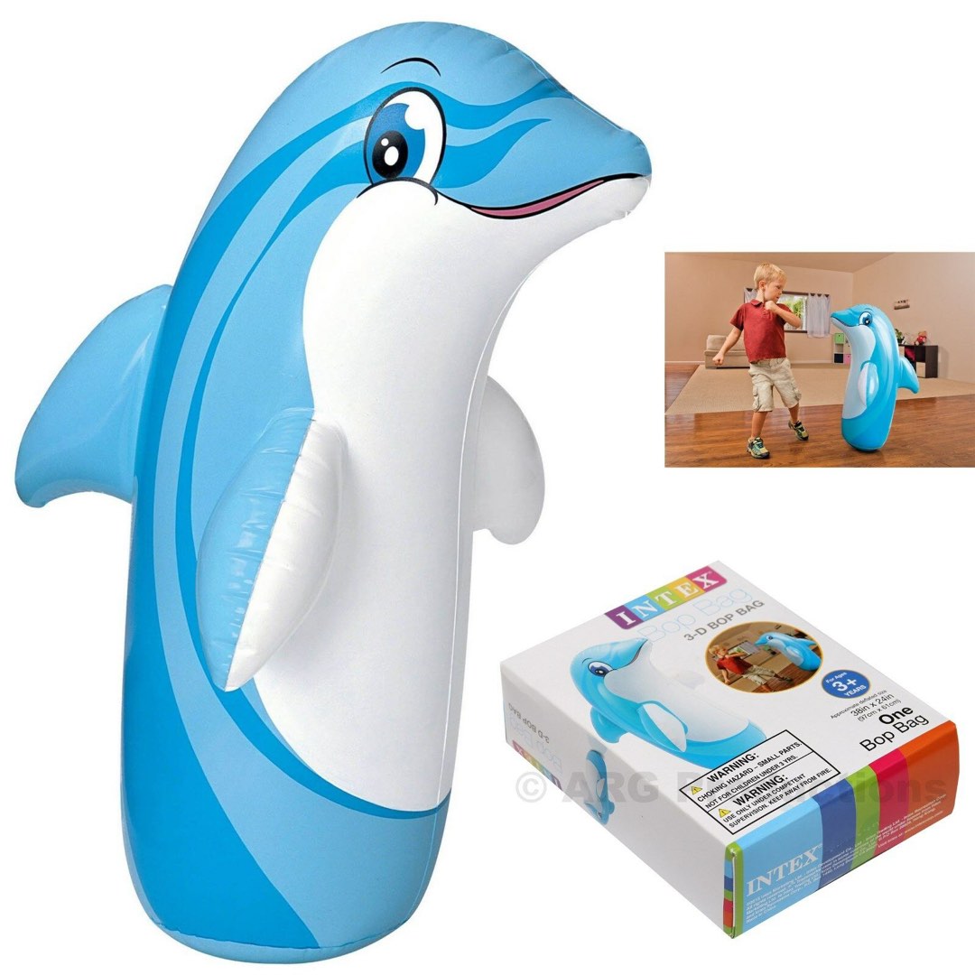 Intex inflatable dolphin, Hobbies & Toys, Toys & Games on Carousell