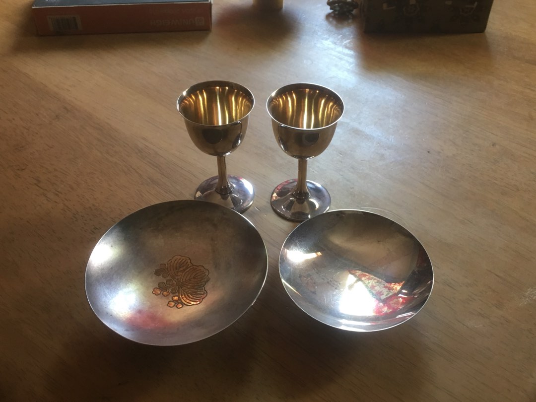 Japanese Pure silver Cup and Chalice cup take all, Hobbies & Toys ...
