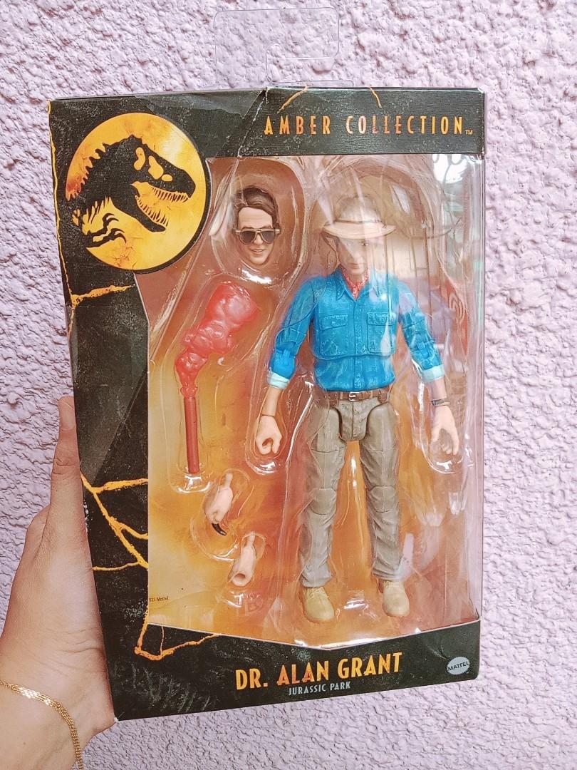 Jurassic Park Amber Collection Dr. Alan Grant, Hobbies & Toys, Toys ...