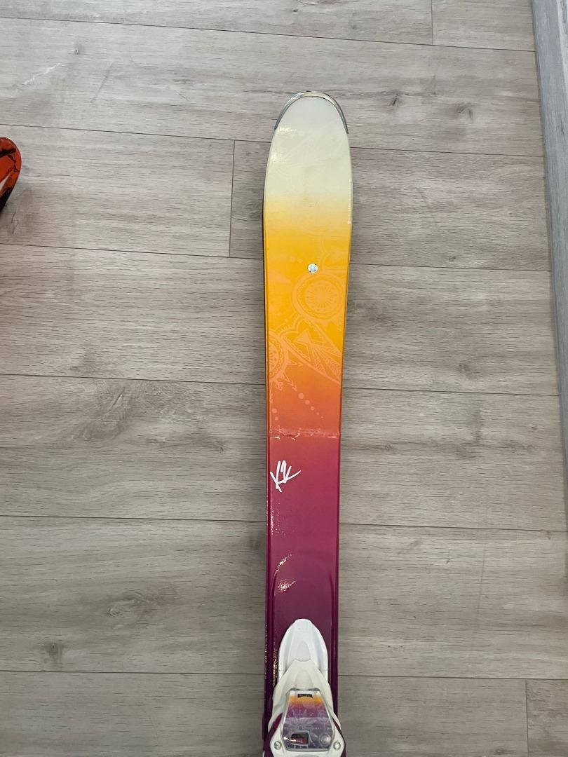 K2 Channel Light 163CM All mountain skis + blinding, Sports Equipment ...
