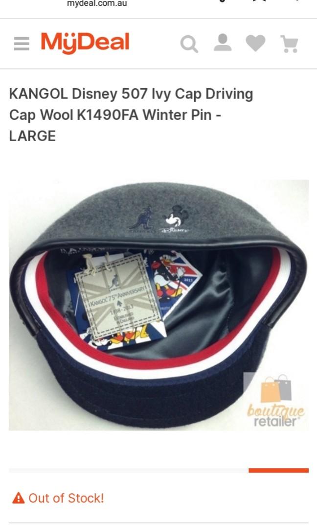 KANGOL x Disney 507 wool cap, Men's Fashion, Watches & Accessories ...