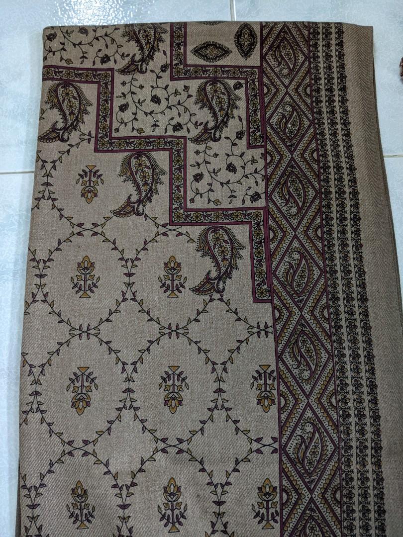 Kashmiri Shawl (Rida), Men's Fashion, Muslim Wear, Accessories on Carousell