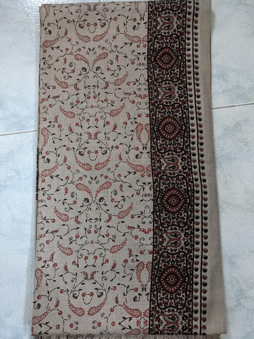 Kashmiri Shawl (Rida), Men's Fashion, Muslim Wear, Accessories on Carousell