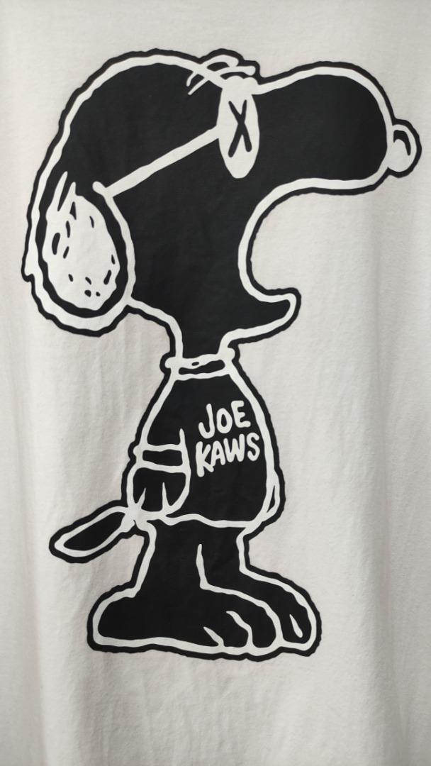 KAWS x Uniqlo x Peanuts Joe Kaws Yawn Outline Tee, Men's Fashion, Tops ...