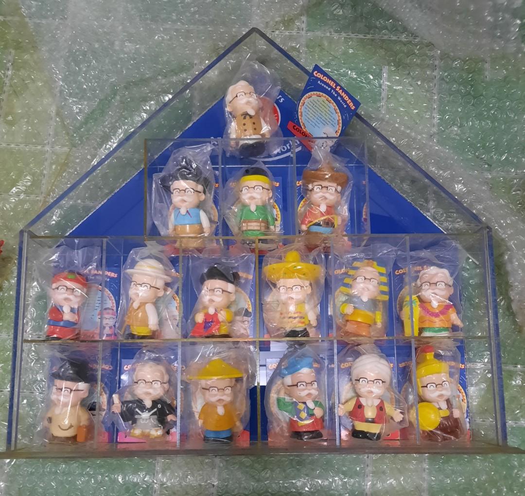KFC Colonel Sanders around the world figures [1999] complete sets with ...