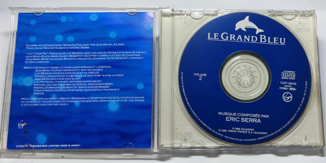Le Grand Bleu /The Big Blue (Original Soundtrack) - Eric Serra (CD ...