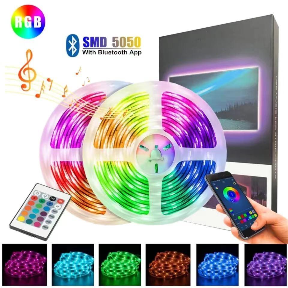 Led Strip Lights 10M 15M 20M 5050 RGB DC 12V Flexible Tape Led Ribbon ...