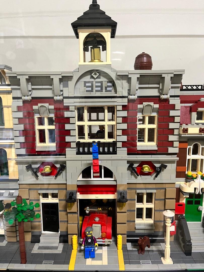 Lego three big modular- grand emporium, fire brigade, pet shop, Hobbies ...
