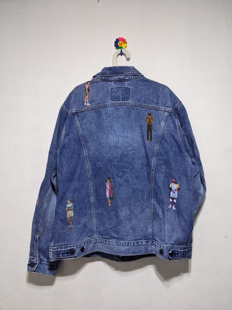 Levi's x Stranger Things Denim Jacket, Men's Fashion, Coats, Jackets ...