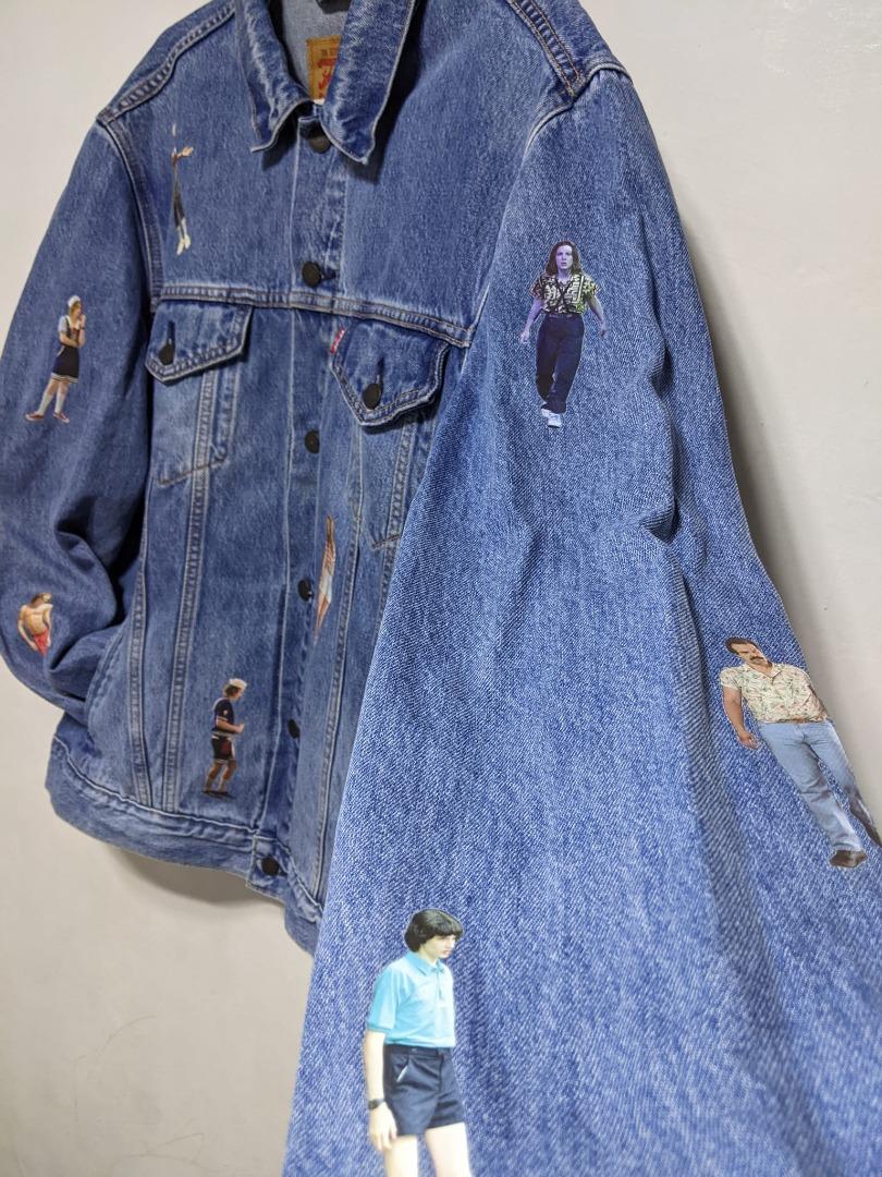 Levi's x Stranger Things Denim Jacket, Men's Fashion, Coats, Jackets ...