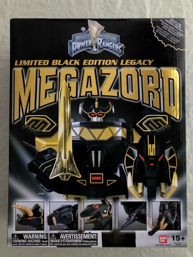 Power Rangers Limited Black Edition Legacy Megazord, Hobbies & Toys ...