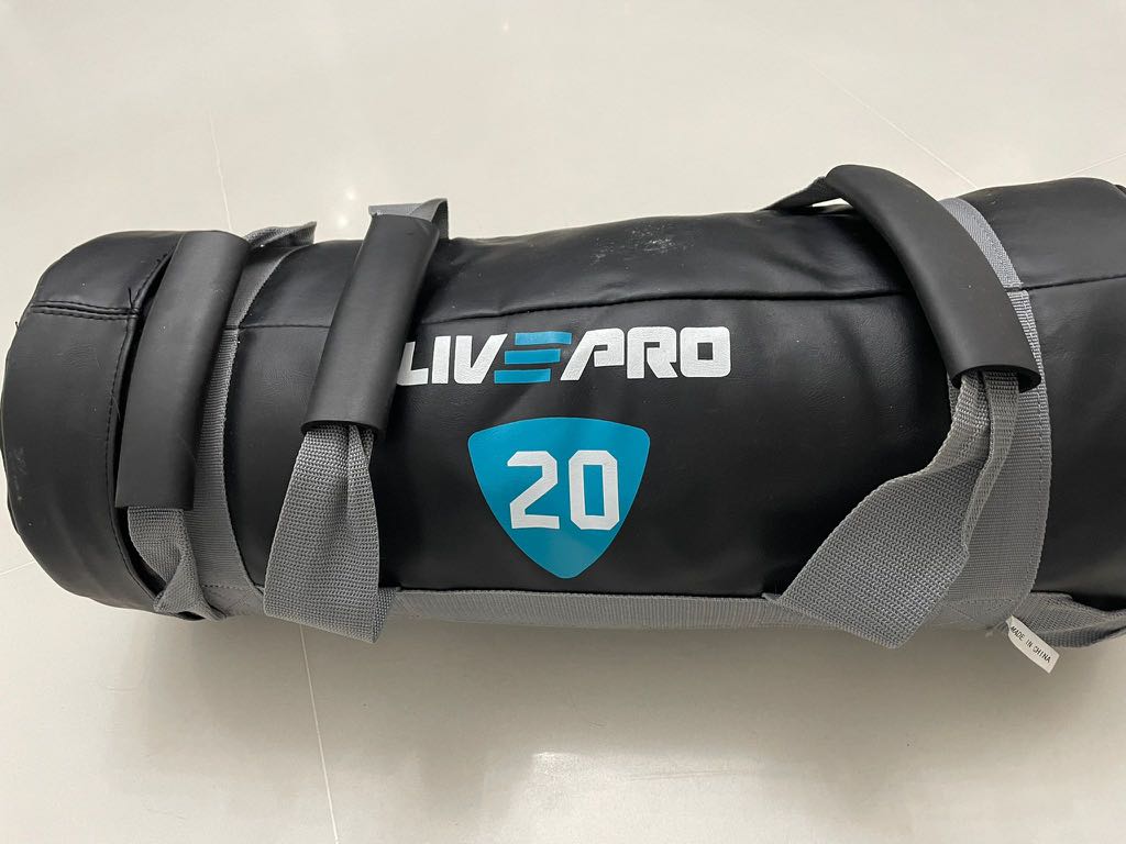 Livepro Power Bag - 20kg, Sports Equipment, Exercise & Fitness, Weights & Dumbbells on Carousell