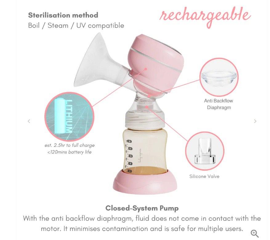 (LOCAL STOCK & WARRANTY) 1325) Baby Express Be Mini x Portable Breast ...