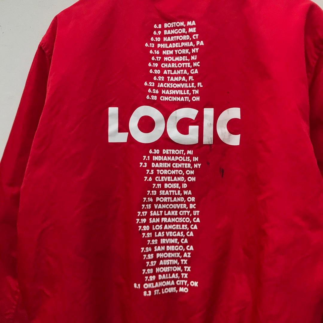 logic “bobby tarantino vs everybody” 2018 tour bomber jacket, Men's ...