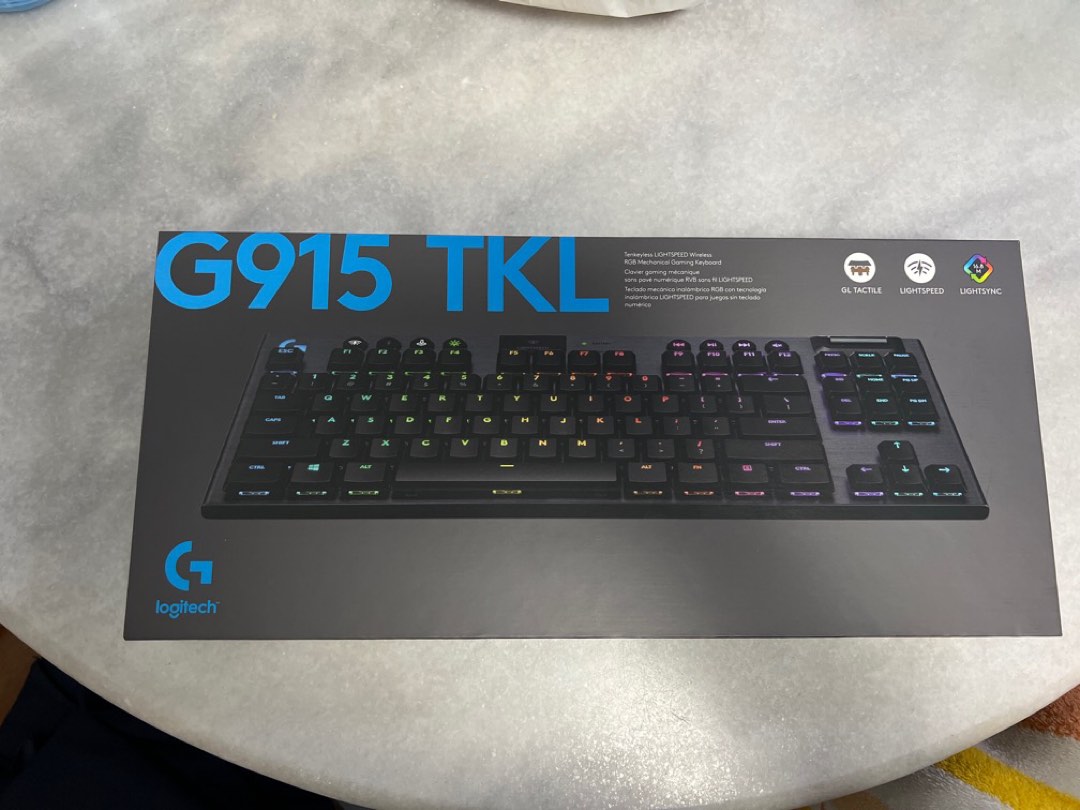 Logitech G915 TKL (Tactile Switches) BNIB, Computers & Tech, Parts ...