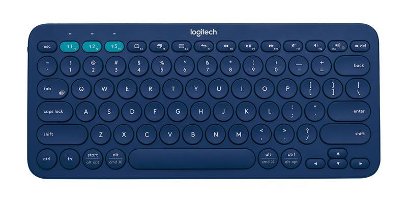 Logitech Keyboard K380 Bluetooth Wireless - Biru, Elektronik, Bagian ...