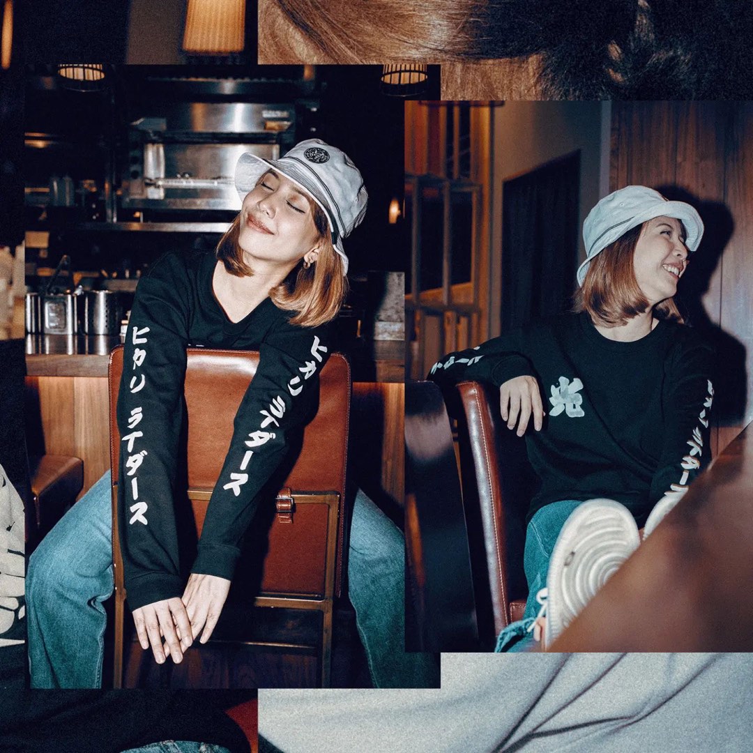 longsleeve hikari riders x isetan, Men's Fashion, Activewear on Carousell