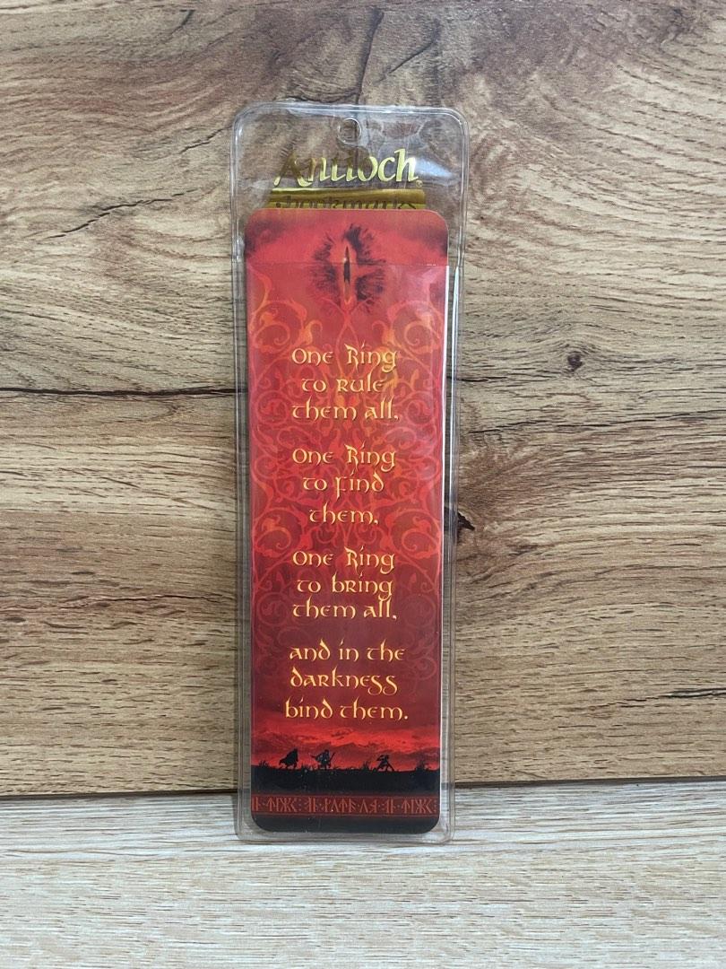 Lord of the Rings - Map of Middle Earth bookmark, Hobbies & Toys, Books ...