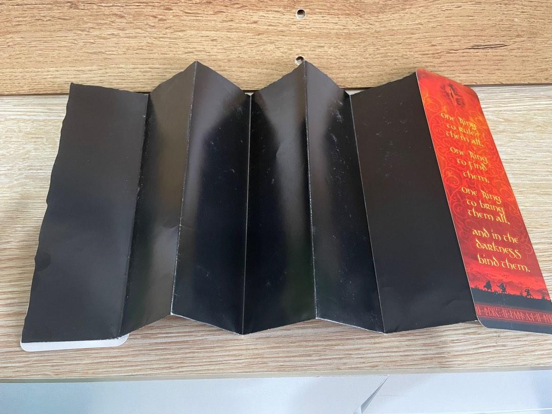 Lord of the Rings - Map of Middle Earth bookmark, Hobbies & Toys, Books ...