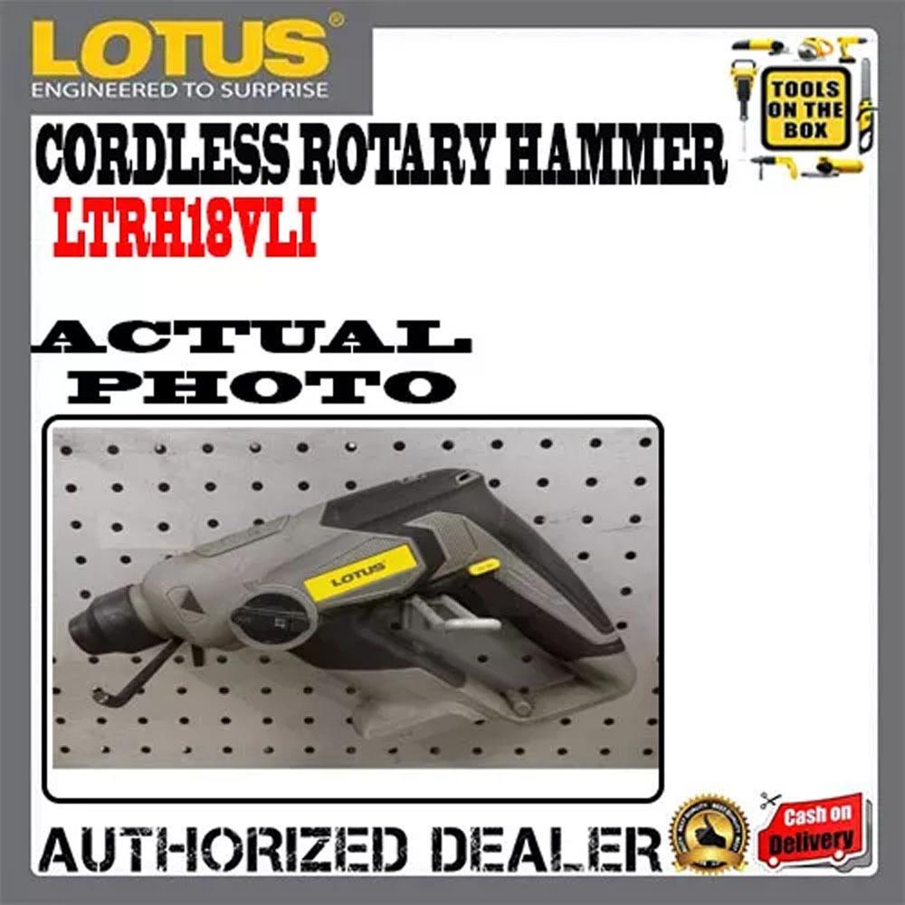 LOTUS Cordless Rotary Hammer LTRH18VLI COMBO SET, Commercial ...