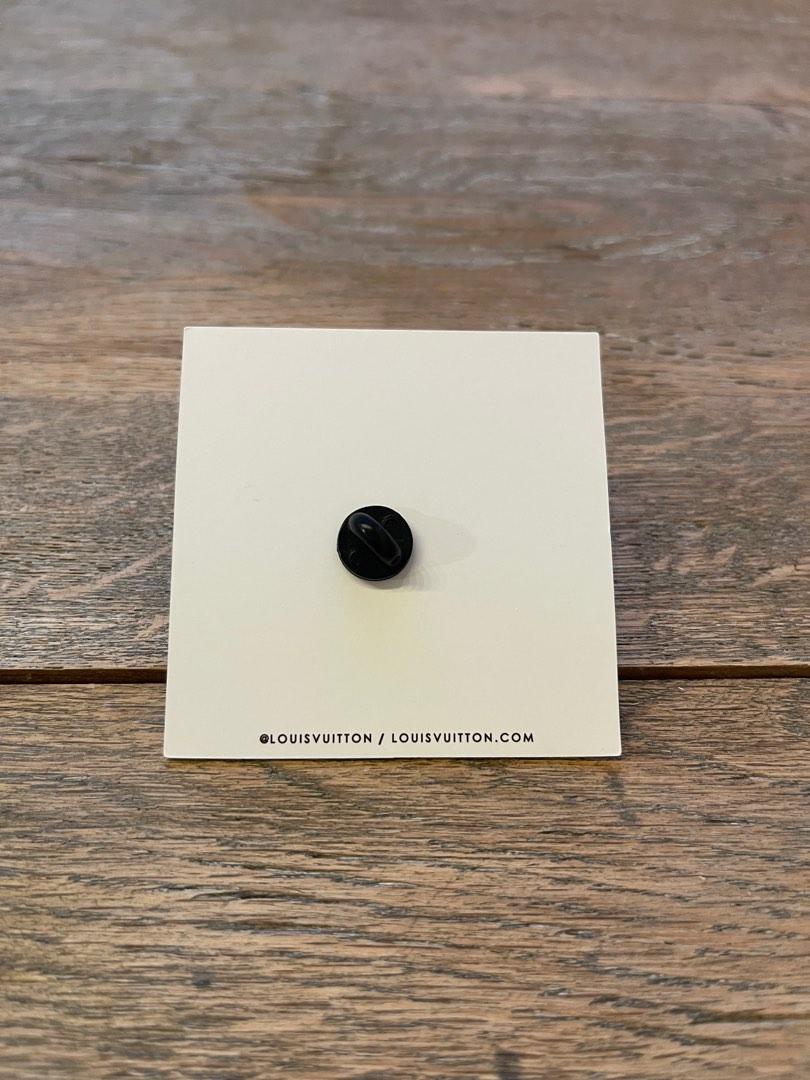 Louis Vuitton x Virgil Abloh Backwards LV Monogram Gold Pin, Luxury ...