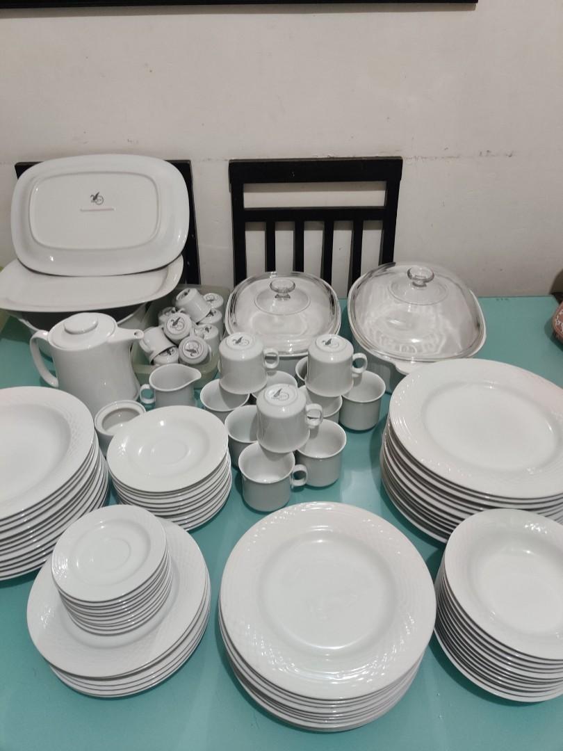 Lynns Fine China Dinnerware set, Furniture & Home Living, Kitchenware ...