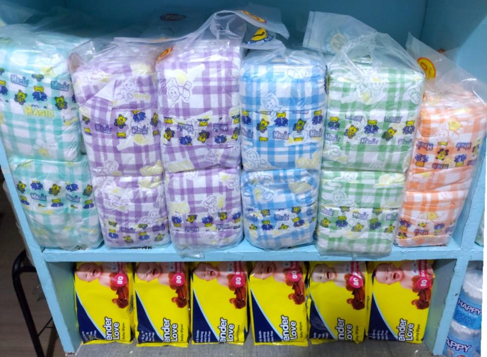 Magicolor Checkered diapers 30's NB-S,M,L,XL,XXL, Babies & Kids ...