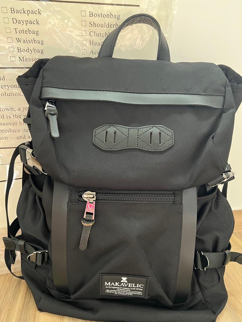 Makavelic Drawstring Backpack - Japan, Men's Fashion, Bags, Backpacks ...