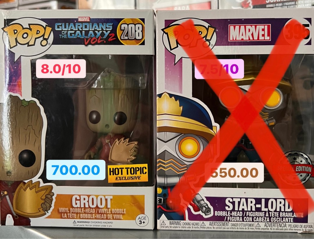 Marvel Funko Pops, Hobbies & Toys, Toys & Games on Carousell