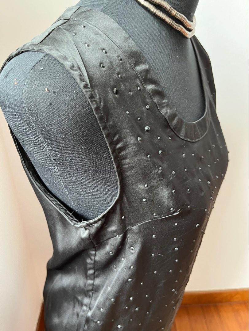 Max Mara 100% Silk Sequinned Top, Luxury, Apparel on Carousell