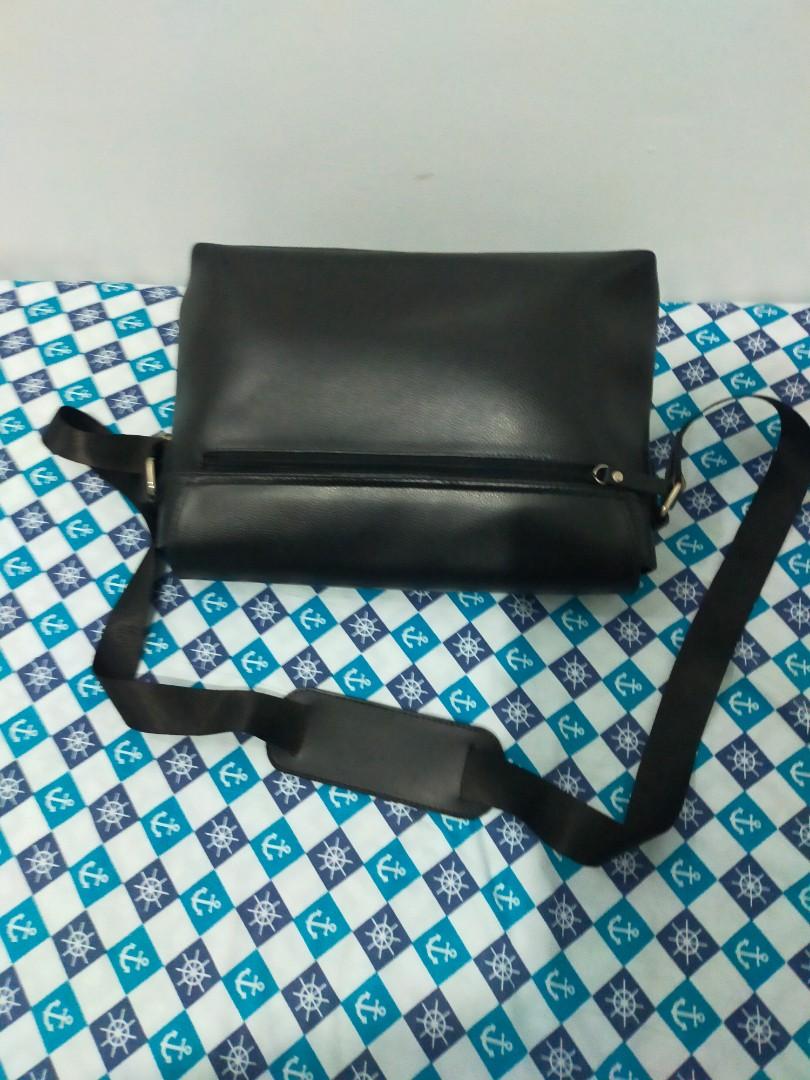 McJim Genuine Leather Messenger Bag, Men's Fashion, Bags, Sling Bags on ...