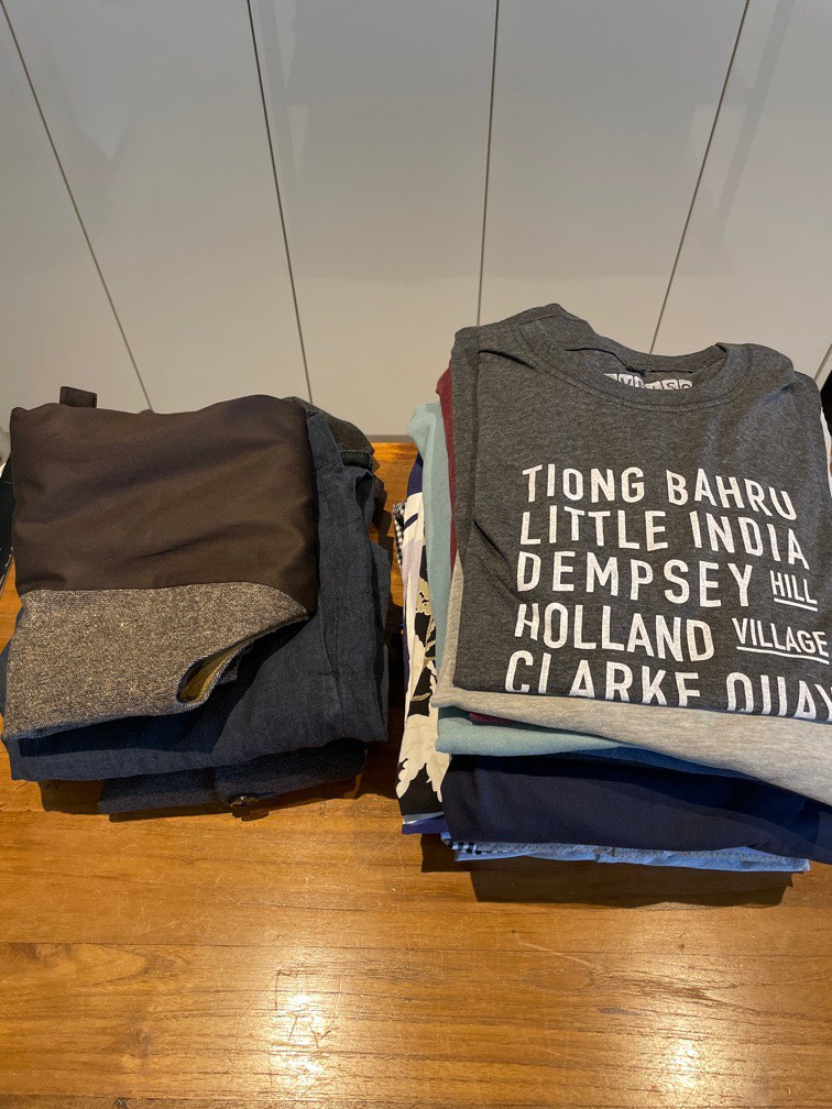 Men Bundle Shirts Pants Jacket, Men's Fashion, Tops & Sets, Sets ...