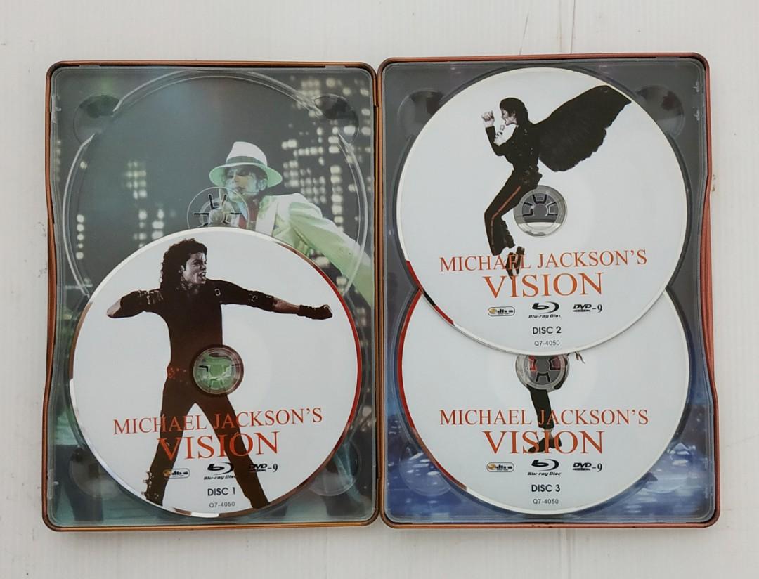 Michael Jackson - Vision 3DVDs Limited Edition Metal Box Set (China ...