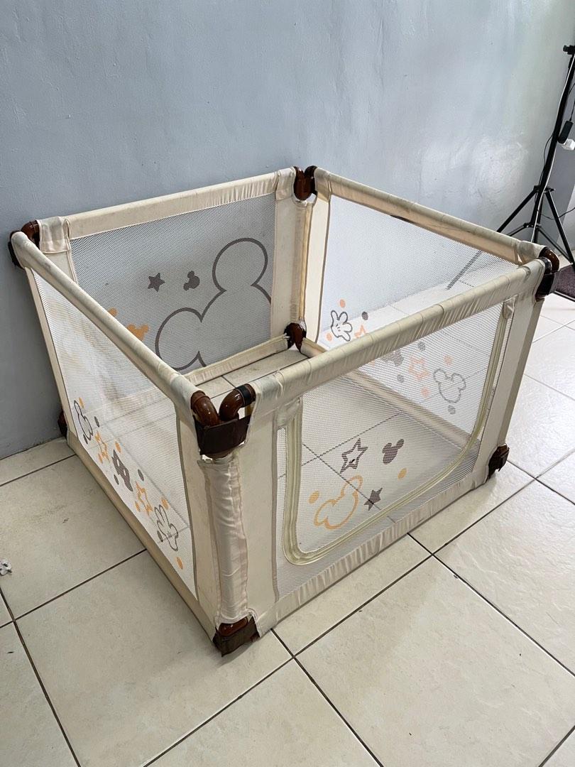 MICKEY MOUSE PLAYPEN, Babies & Kids, Baby Nursery & Kids Furniture ...