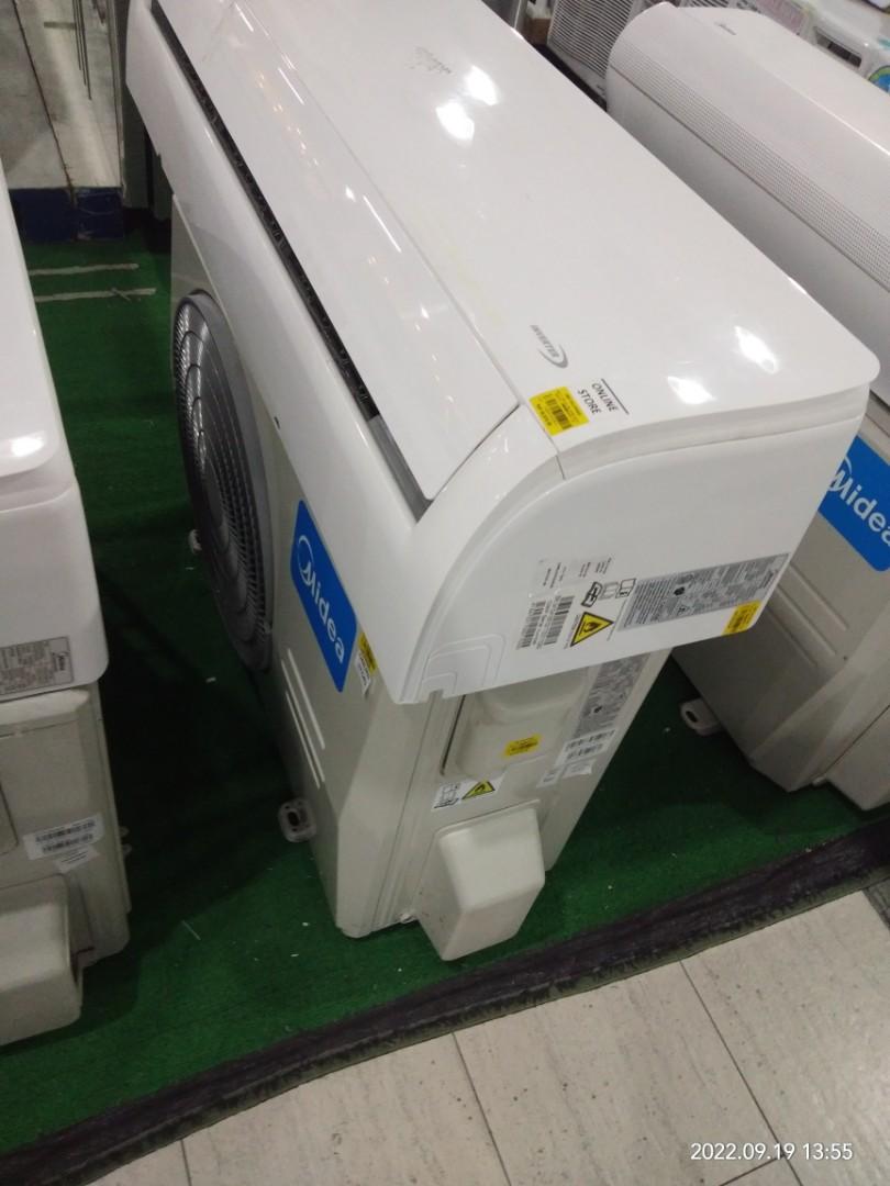 Midea split type Aircon 2.5Hp Inverter Mode of payment Cash Gcash Card ...