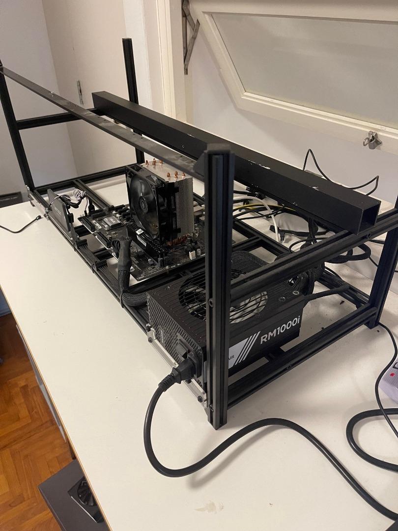 Mining Rig - Asus B250, Intel Core i5-7400 + 16GB RAM , Computers ...