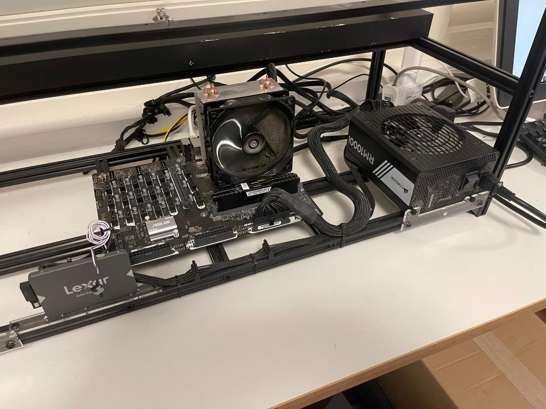 Mining Rig - Asus B250, Intel Core i5-7400 + 16GB RAM , Computers ...