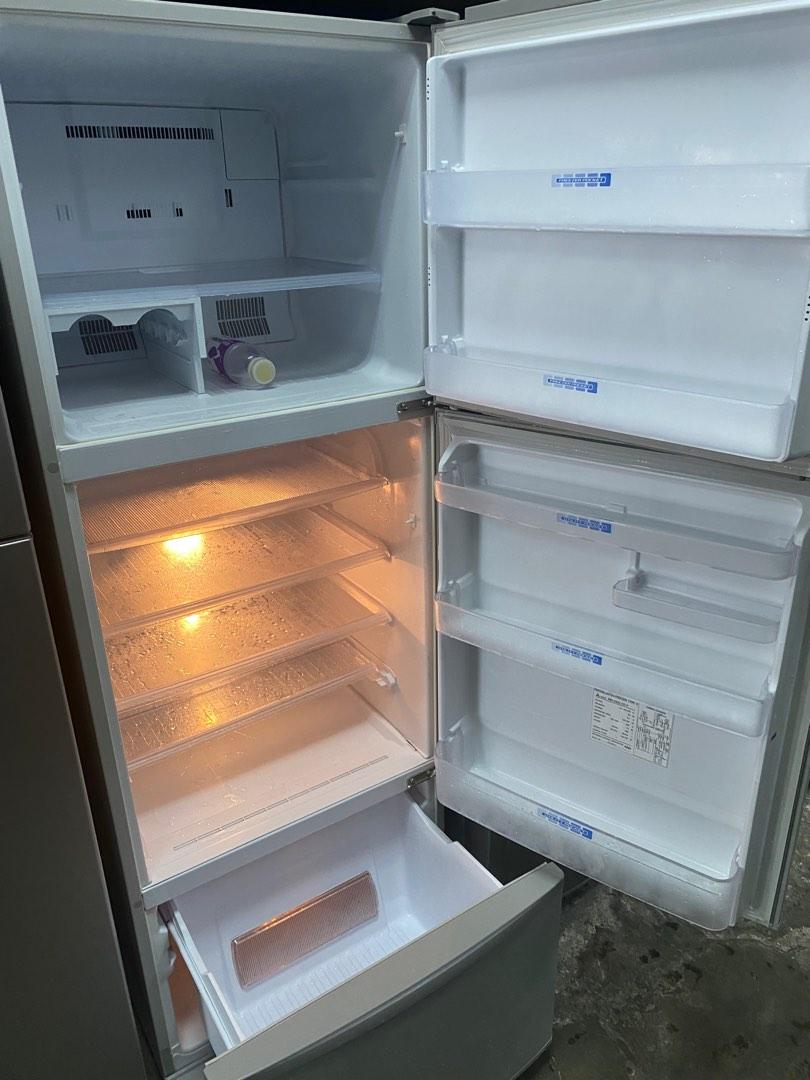 Mitsubishi 3Ticks 3Door Fridge, 345L, TV & Home Appliances, Kitchen ...