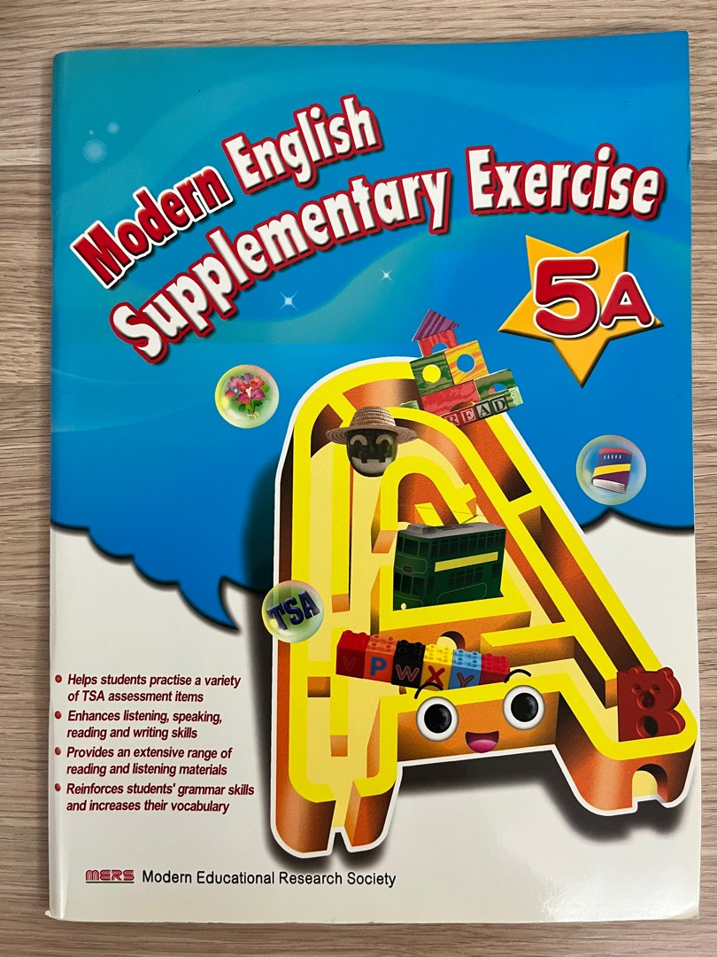 Modern English Supplementary Exercise 5A, 興趣及遊戲, 書本 & 文具, 補充練習 - Carousell