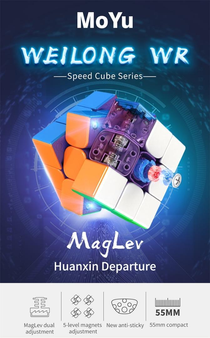 Moyu Weilong WRM 2021 Maglev, Hobbies & Toys, Toys & Games on Carousell