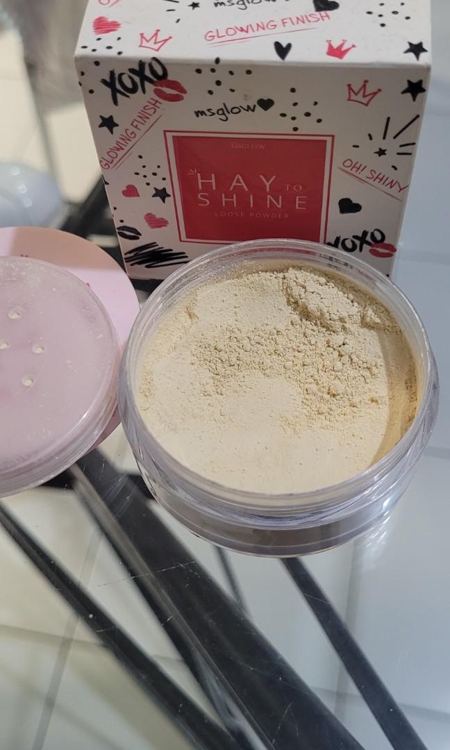 Ms Glow Bedak Tabur Kesehatan And Kecantikan Rias Wajah Di Carousell