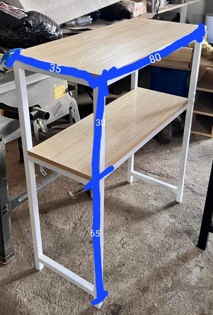 Multi purpose table/rack/shelf, Furniture & Home Living, Furniture ...