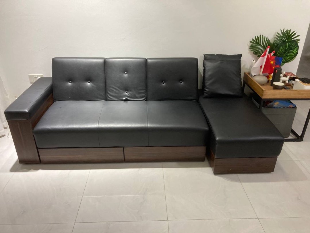 Multifunction sofa (3 seater), Furniture & Home Living, Furniture ...