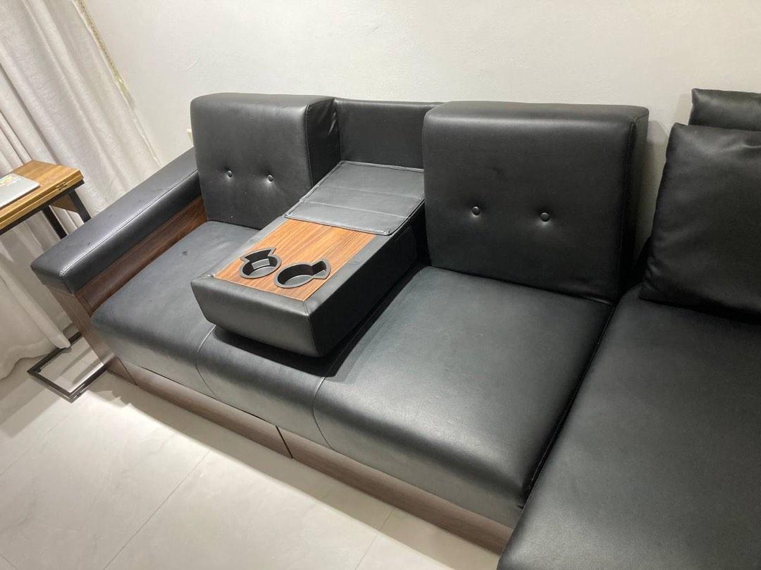 Multifunction sofa (3 seater), Furniture & Home Living, Furniture ...
