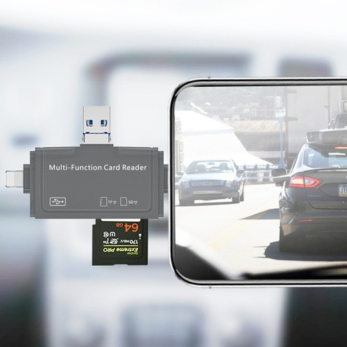 Multi-OS, Multi-Interface OTG USB Card Reader 多系統, 多介面 OTG USB 讀卡器, 手提 ...