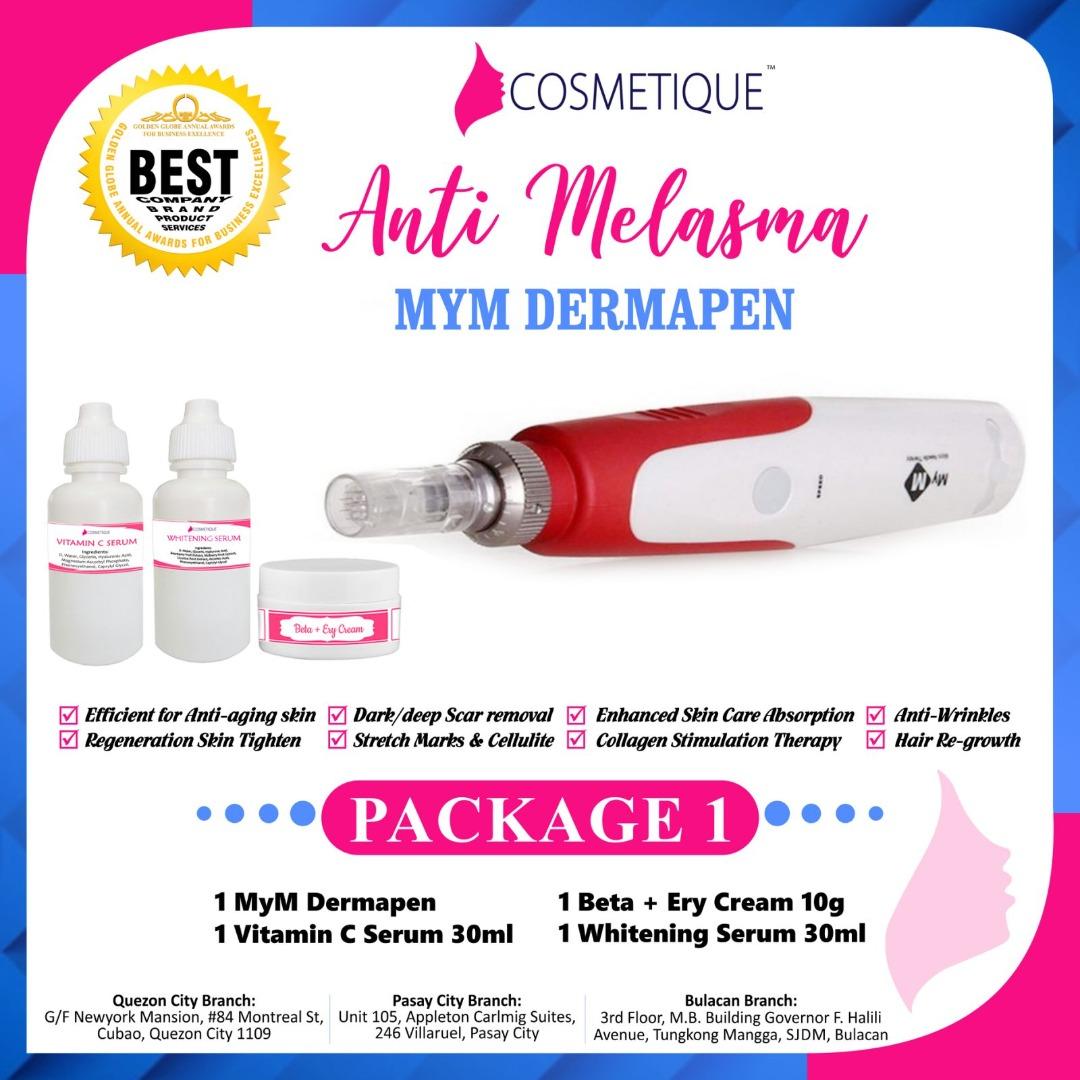 MYM Dermapen Anti Melasma Package 1, Beauty & Personal Care, Face, Face ...