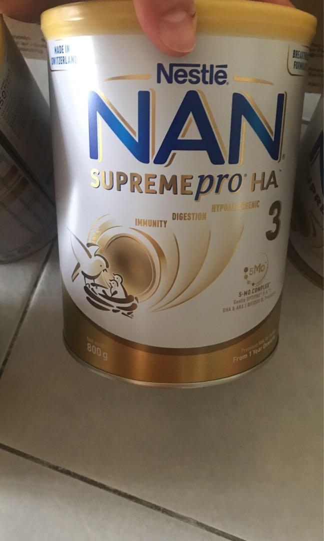 NAN supreme pro 3, Babies & Kids, Nursing & Feeding, Breastfeeding ...