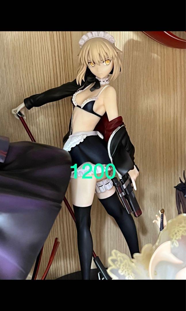 native BINDing fate Fgo saber 手辦玩具公仔 Freeing no game no life 遊戲人生 天使 1/4 pvc figure Jibril B ...