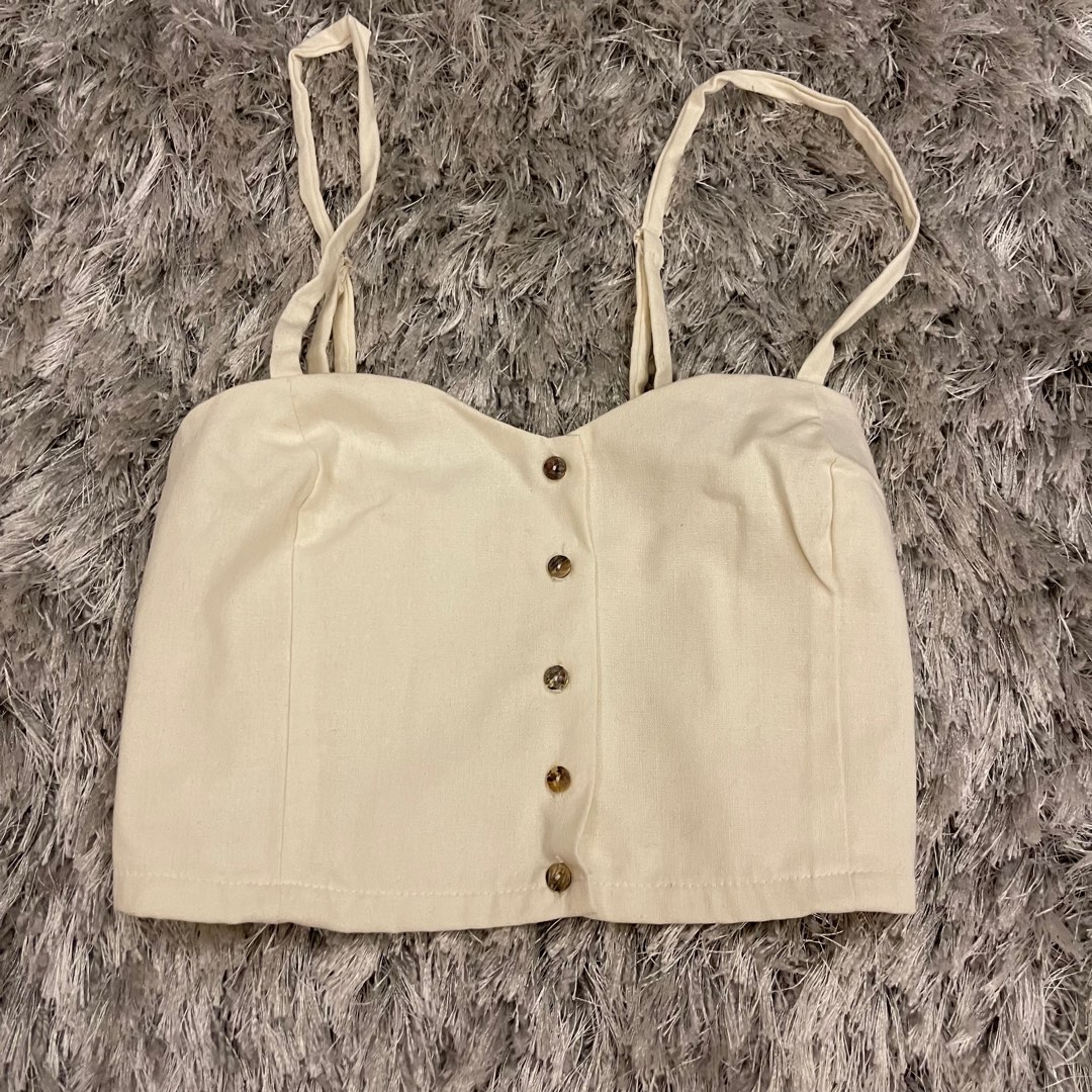 Neon Island top, Women's Fashion, Tops, Sleeveless on Carousell