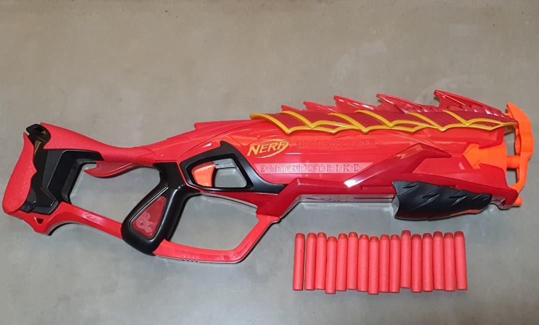 NERF Dragon Power Emberstrike Blaster, Hobbies & Toys, Toys & Games on ...